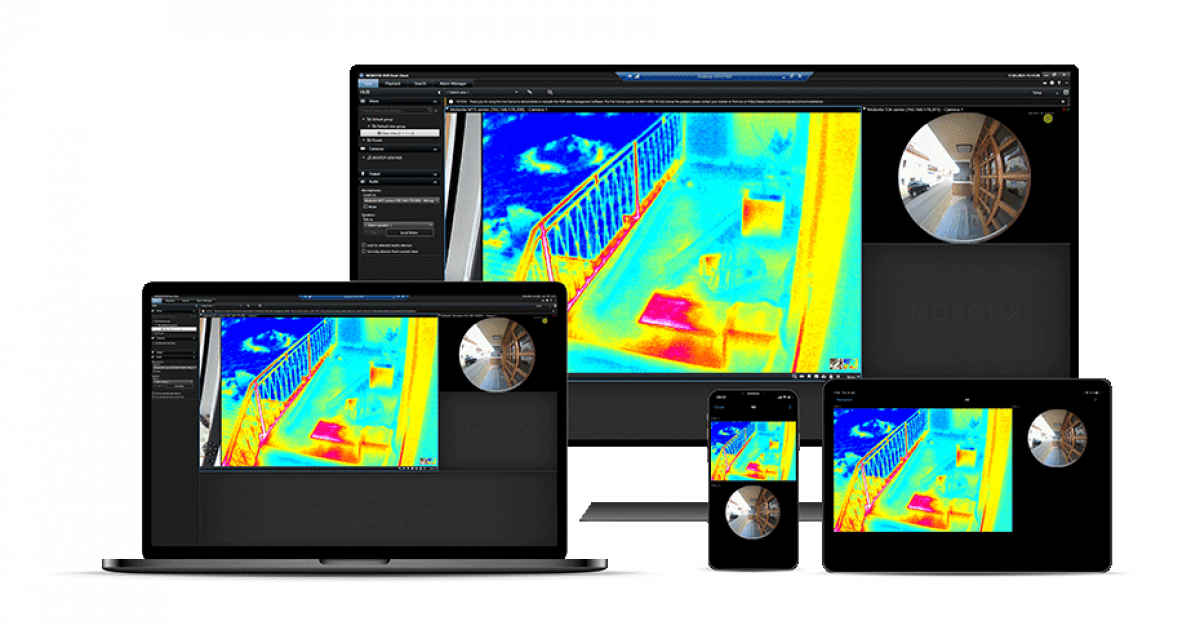 MOBOTIX HUB Client Management Software for VMS