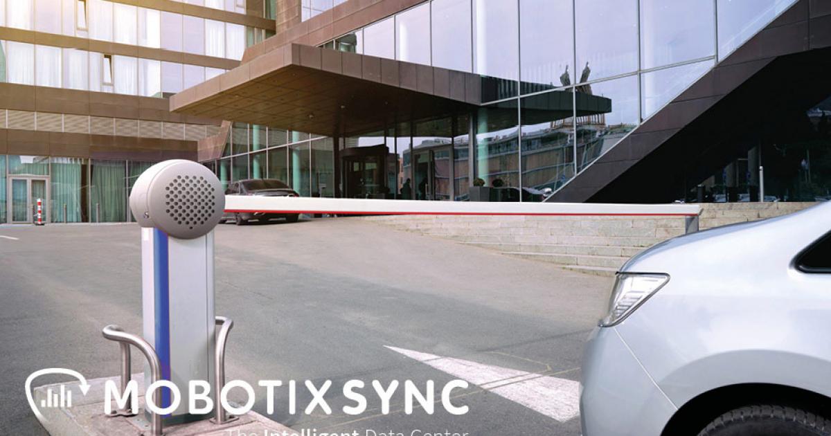 Vehicle Access Control with MOBOTIX SYNC