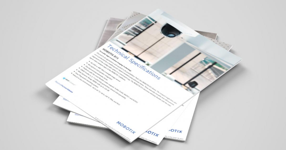 Technical Specifications For Our Products